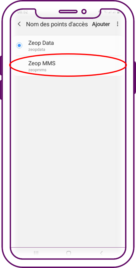 TUTO - Paramétrage APN MMS Android