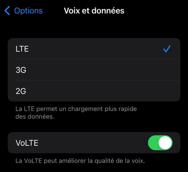TUTO - Activer la VoLTE sur mon téléphone