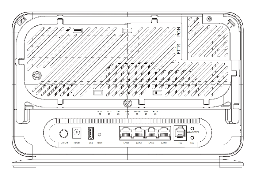TUTO - Comprendre les voyants de ma box Huawei OptiXstar V163